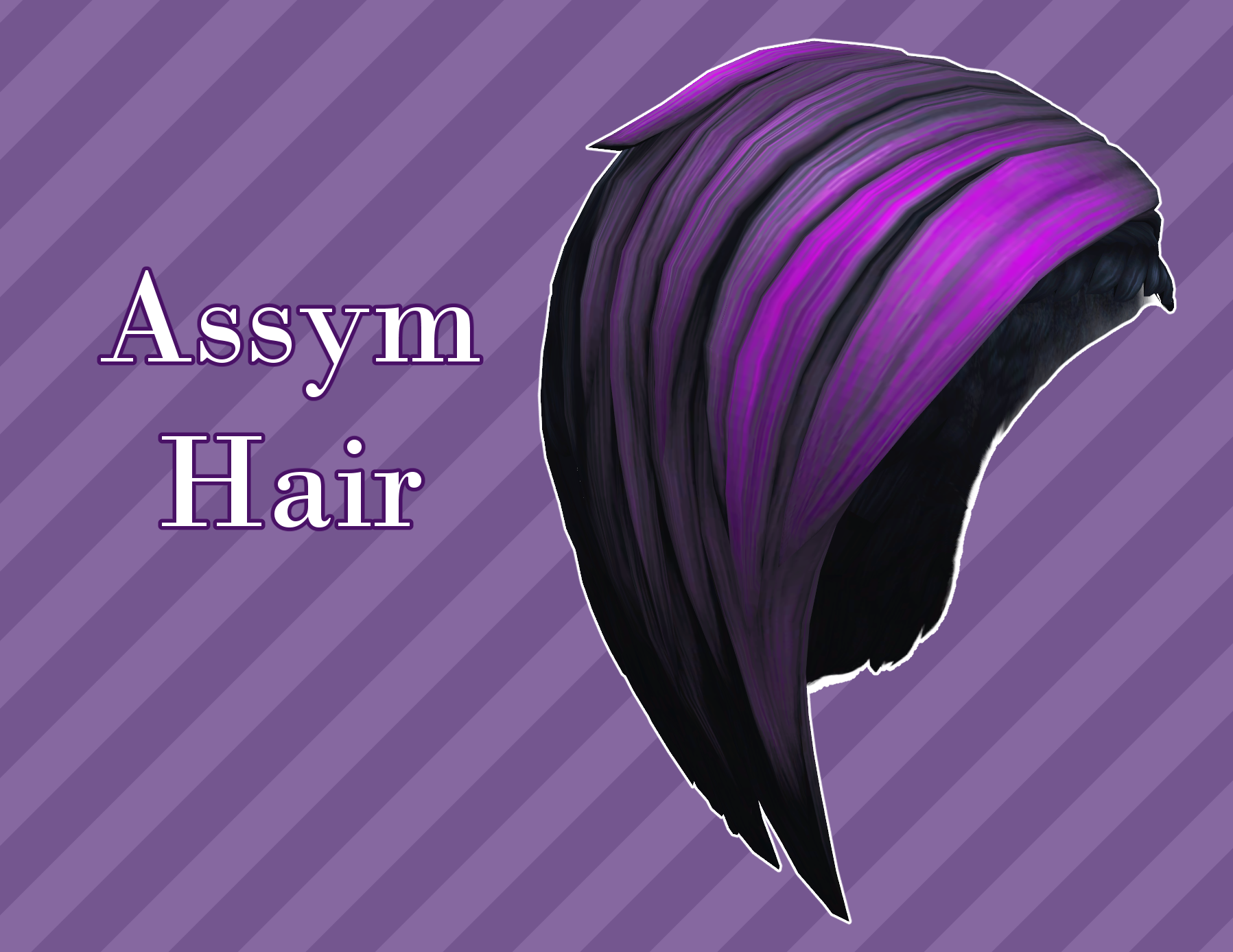 MMD Assym Hair Download by LuPa-Dls on DeviantArt