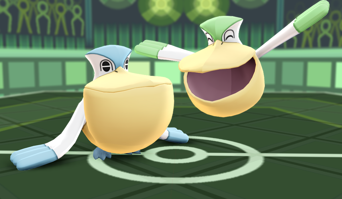 MMD Pelipper DL by LuPa-Dls on DeviantArt