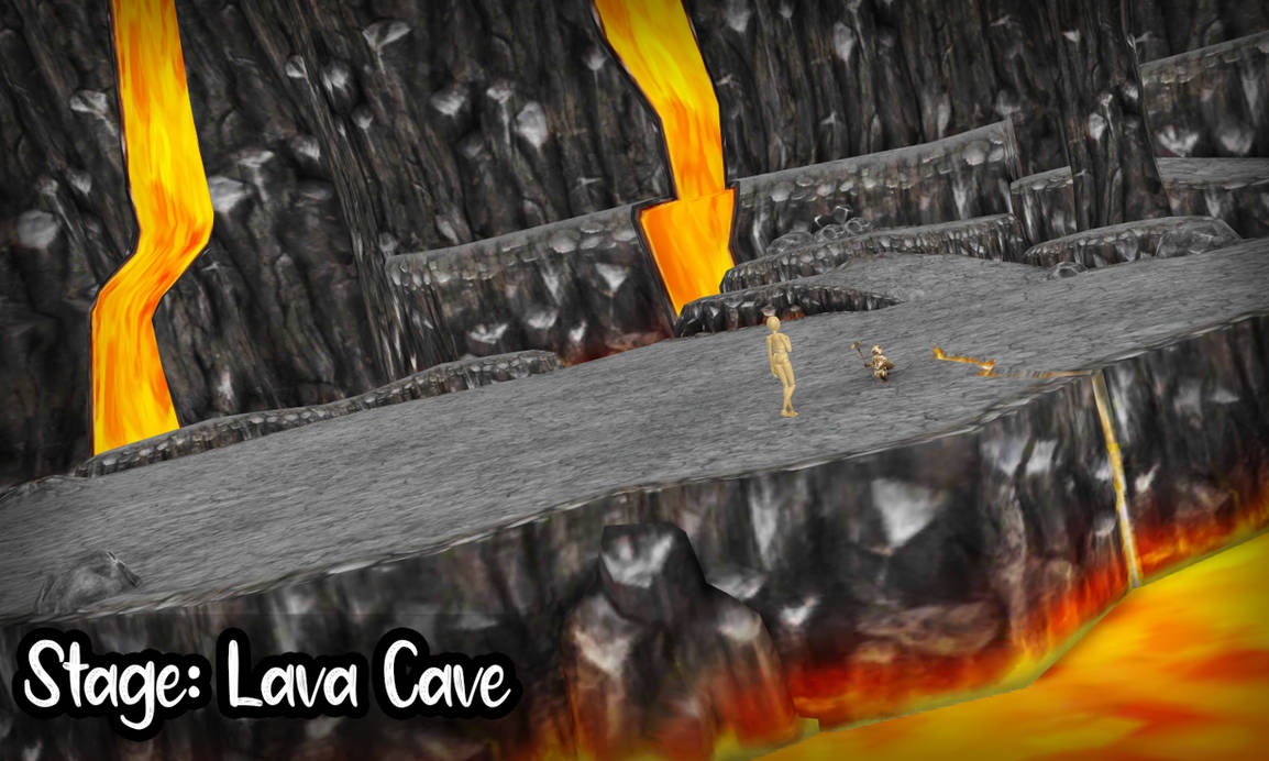 MMD STAGE DL -Lava Cave- by LuPa-Dls on DeviantArt