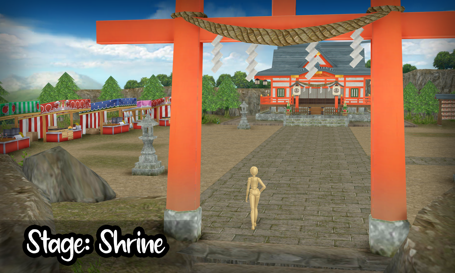MMD STAGE DL -Shrine- by LuPa-Dls on DeviantArt
