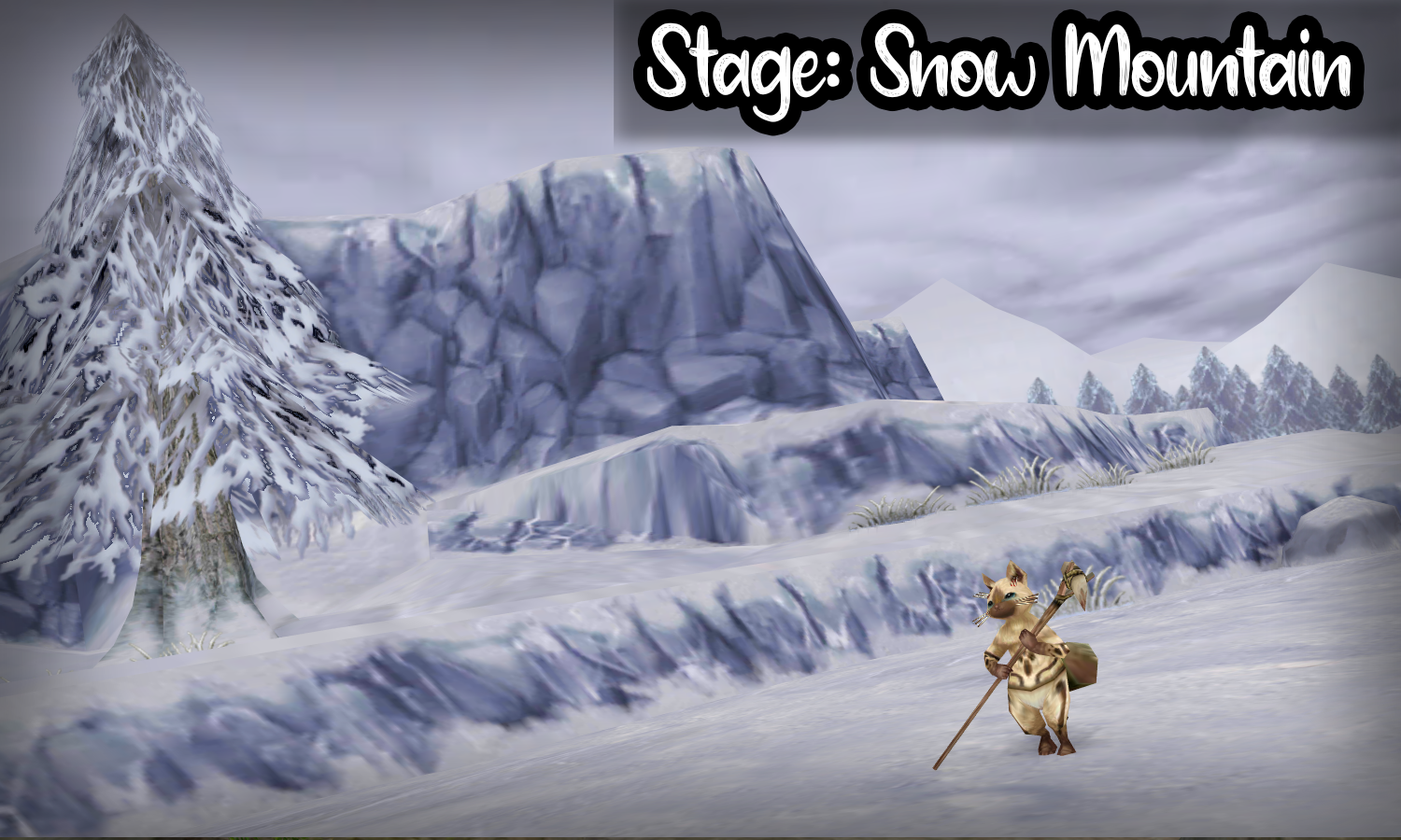 MMD STAGE DL -Snow Mountain- by LuPa-Dls on DeviantArt
