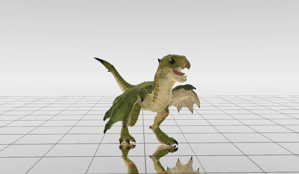 MMD Baby Wyvern DL by LuPa-Dls on DeviantArt