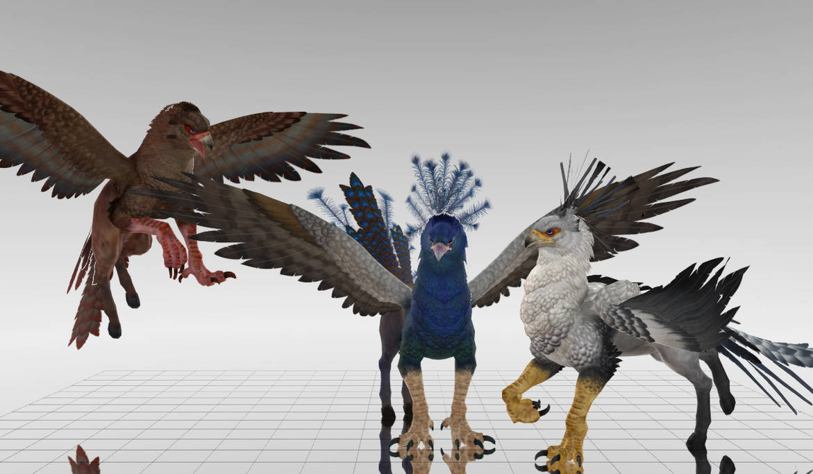 MMD Hippogriff DL by LuPa-Dls on DeviantArt