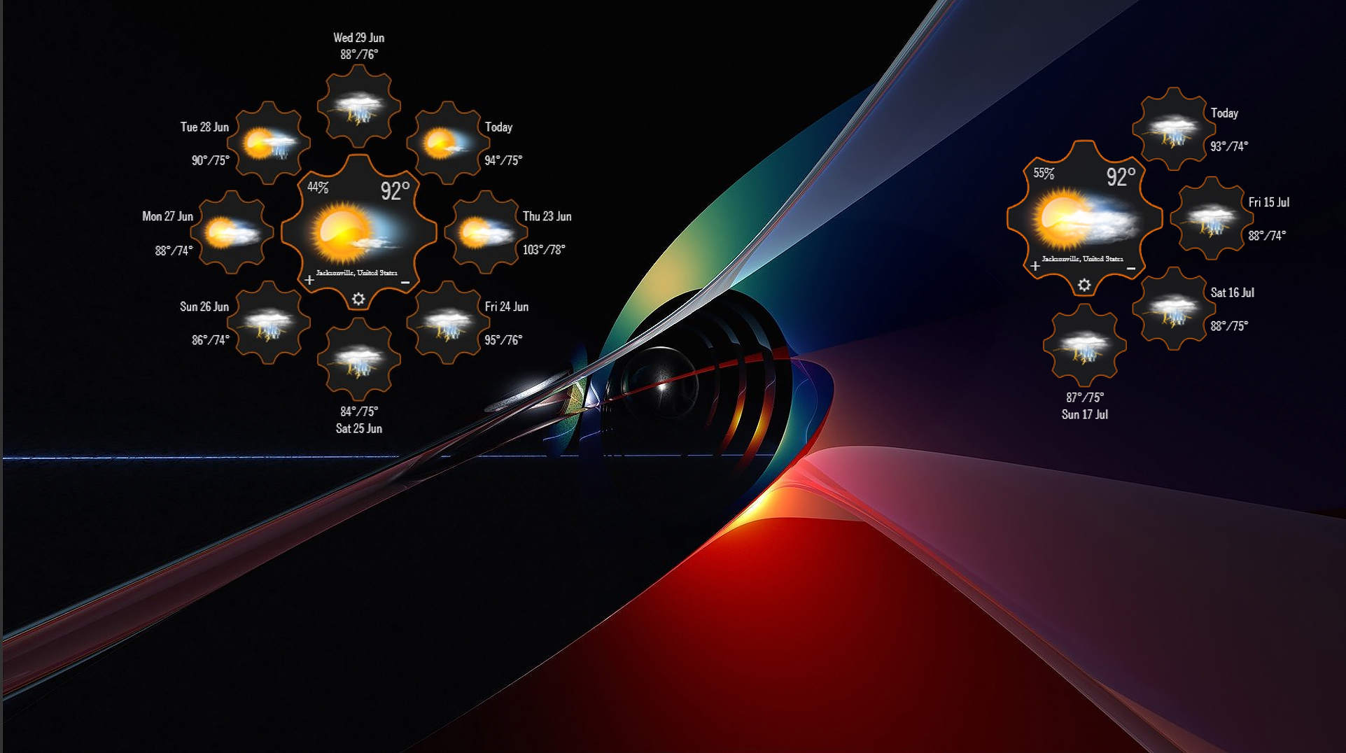 Weather on Rainmeter - DeviantArt