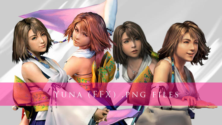 Yuna FFX .png files by StaticSaticStatic on DeviantArt
