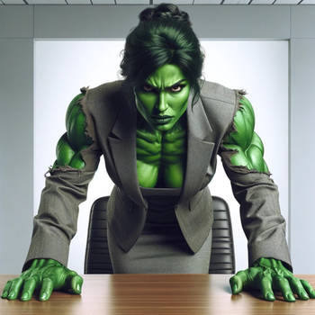 She-Hulk by Humalien91PL on DeviantArt