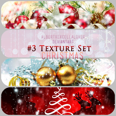 #3 Christmas Texture Set by ilsirya on DeviantArt
