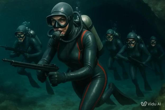 AI Scuba Fightt Scenario-166-010 video by ScubaFantasyDivers on DeviantArt