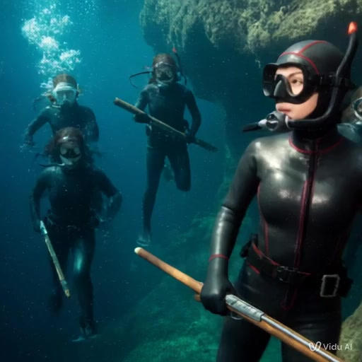 AI Scuba Fightt Scenario-166-009 Video by ScubaFantasyDivers on DeviantArt