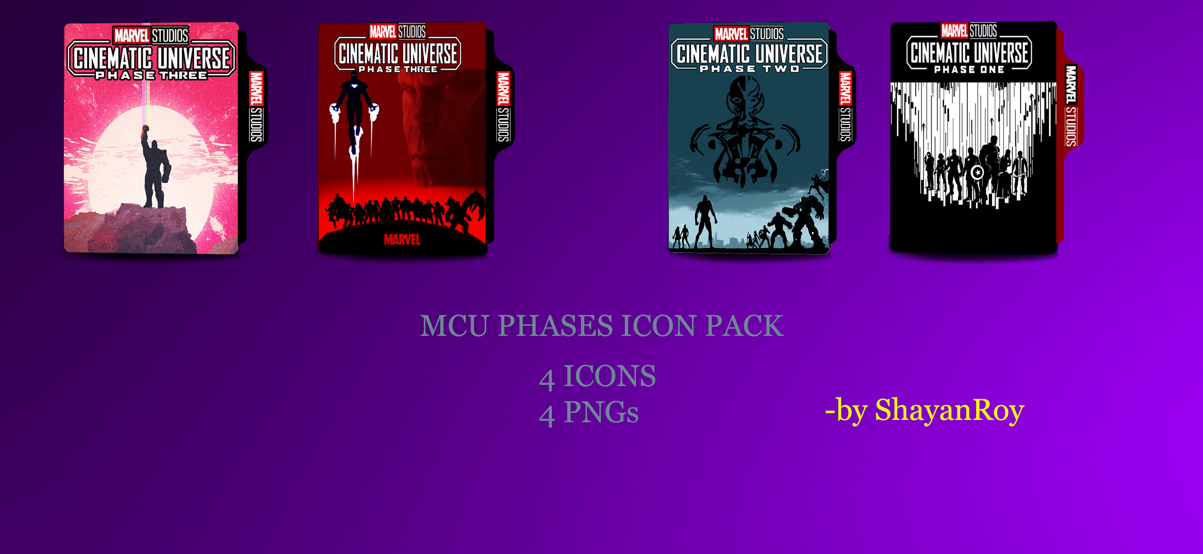 MCU Phases Icon by shayanroy on DeviantArt