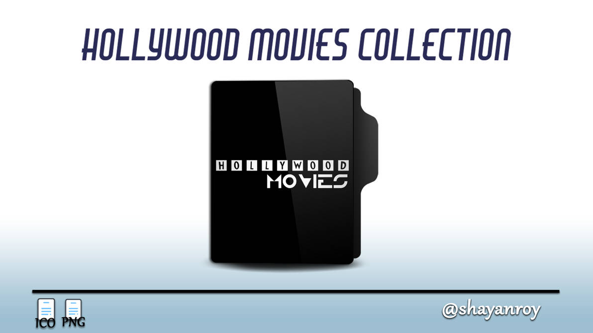 Hollywood Collection Folder Icon by shayanroy on DeviantArt