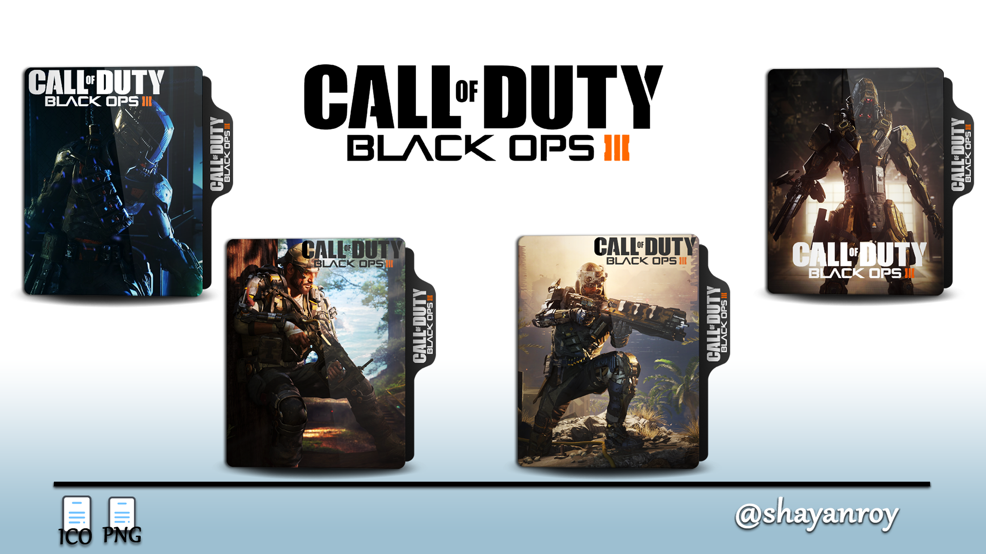 Call of Duty Black Ops 3 Folder Icon by shayanroy on DeviantArt