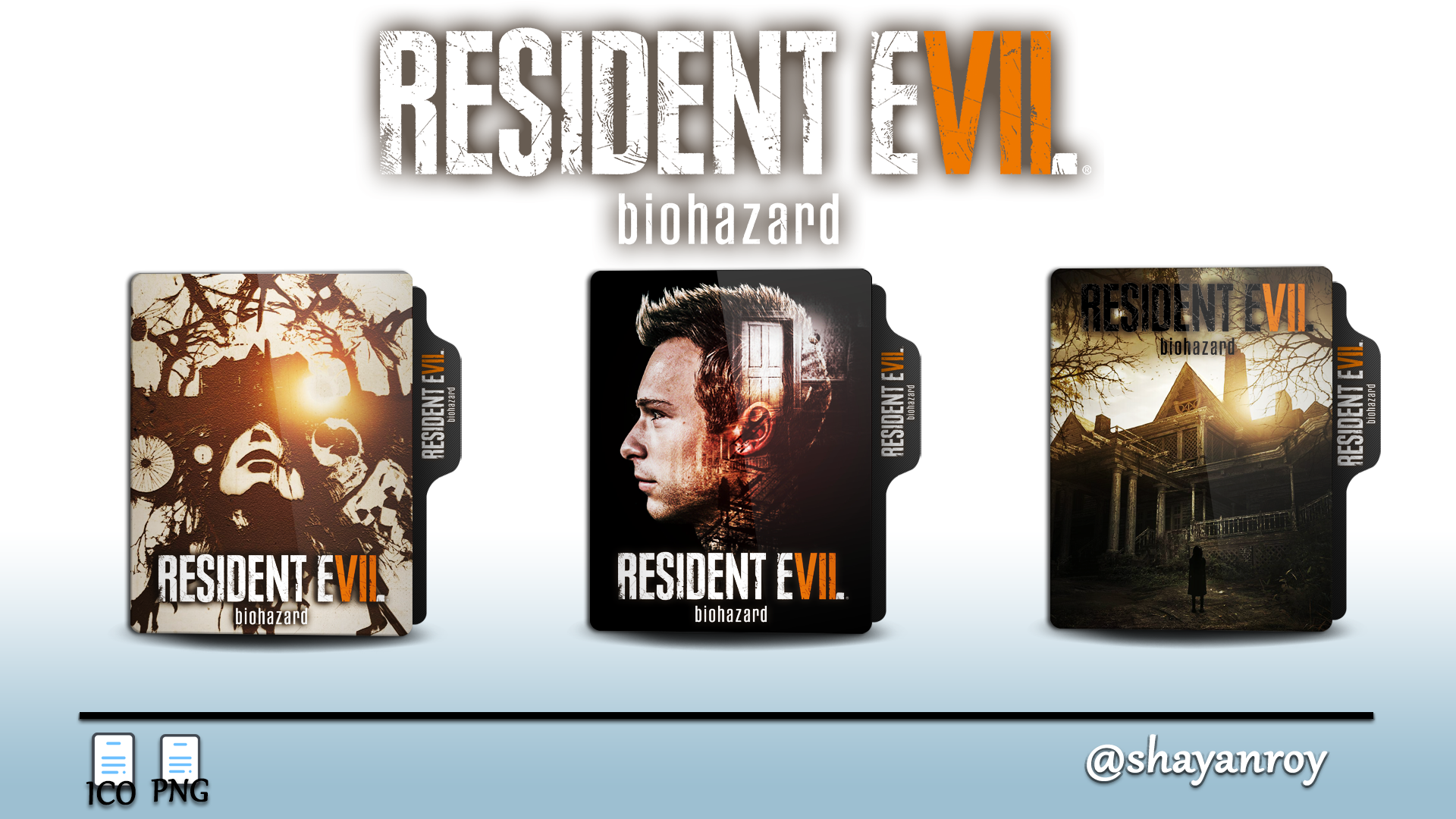 Resident Evil 7 Biohazard Folder Icon by shayanroy on DeviantArt