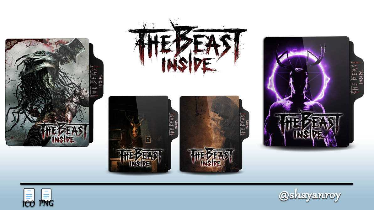 The Beast Inside Folder Icon by shayanroy on DeviantArt