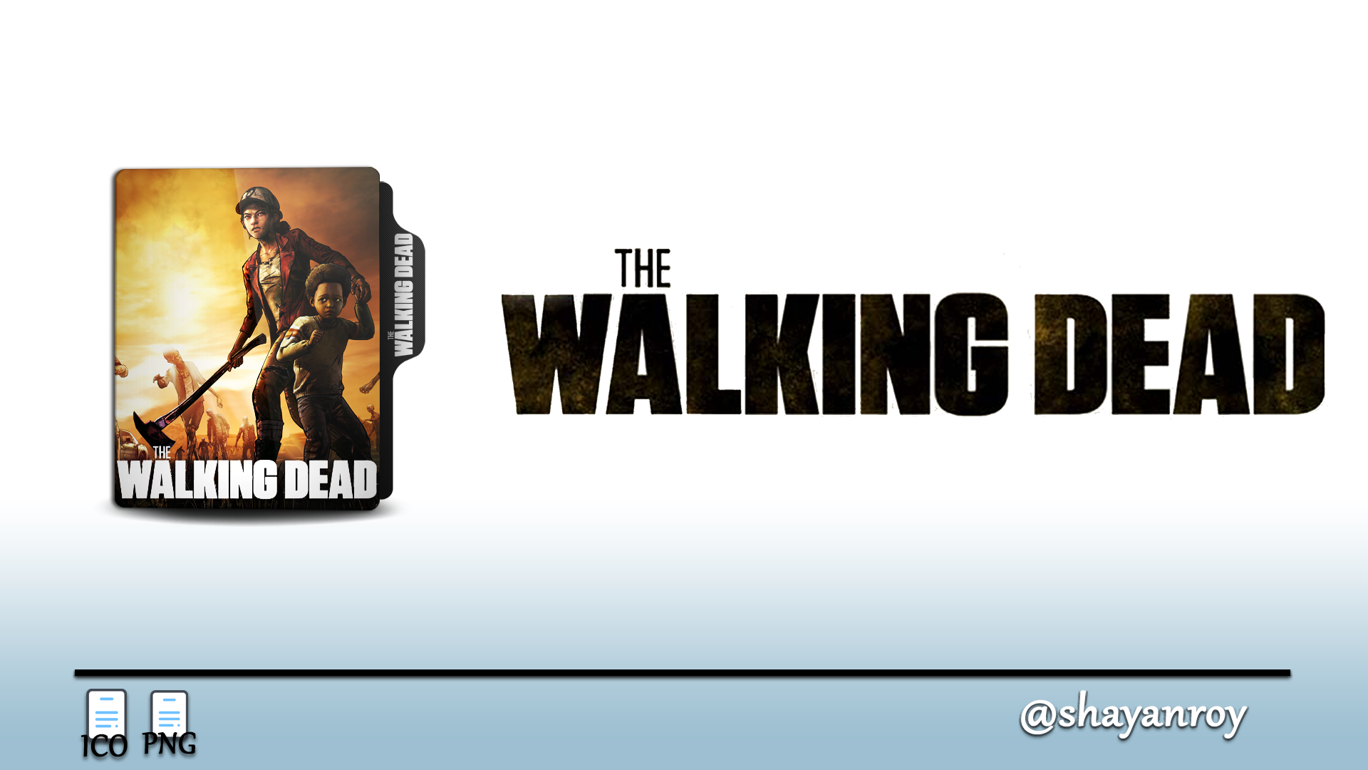 The Walking Dead Folder Icon by shayanroy on DeviantArt