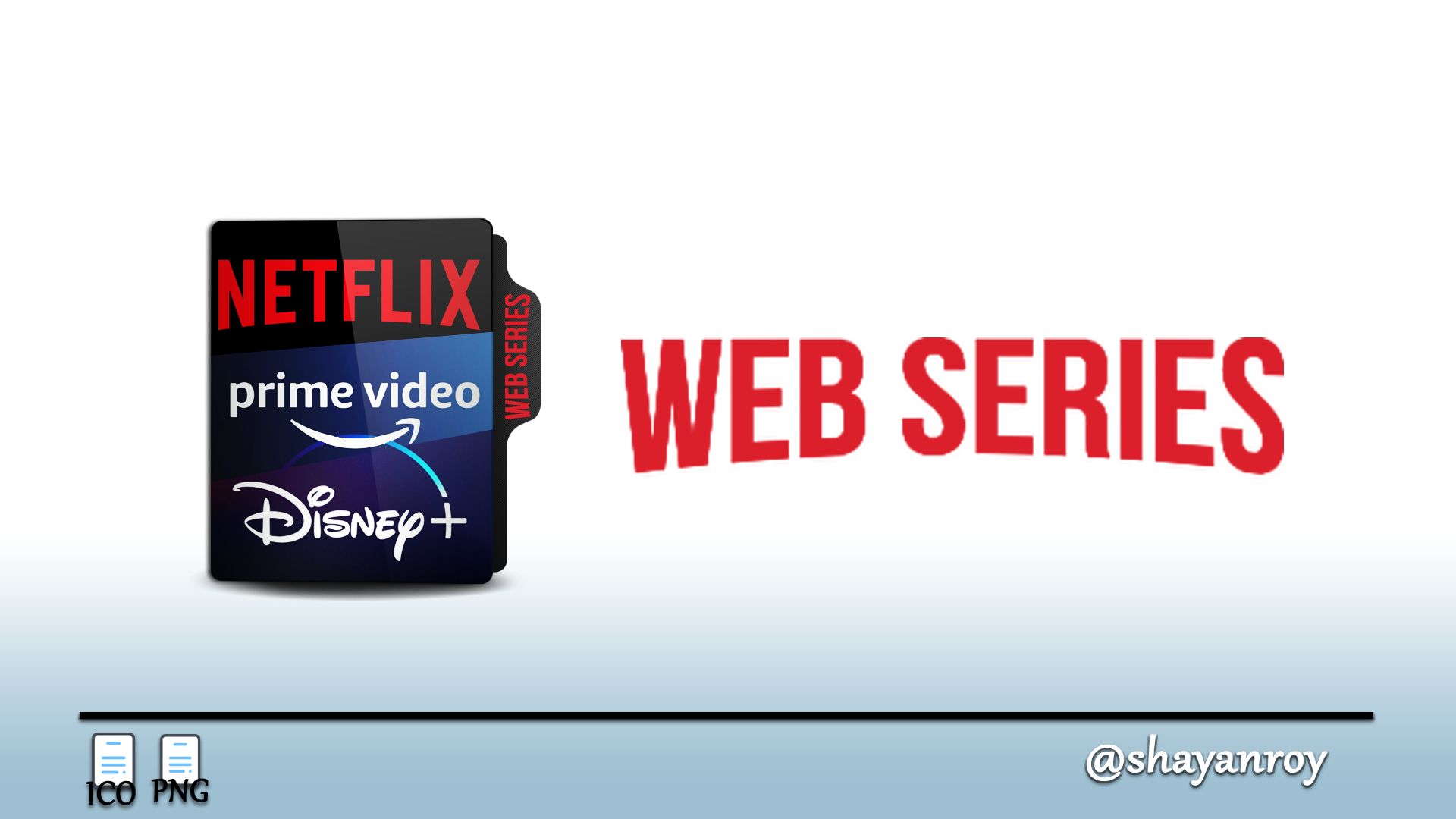 Web Series Collection Folder Icon by shayanroy on DeviantArt