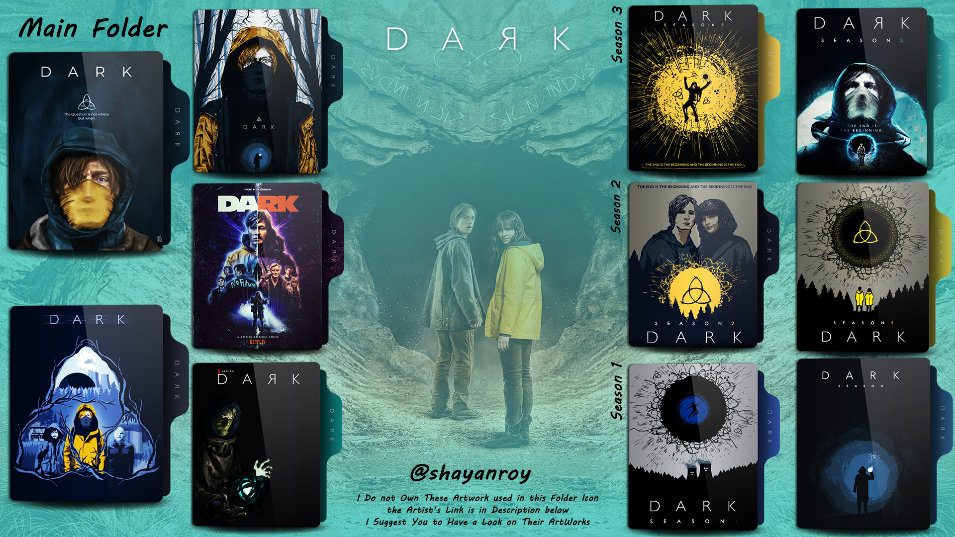 Netflix Dark Folder Icon (Season 1-3) by shayanroy on DeviantArt