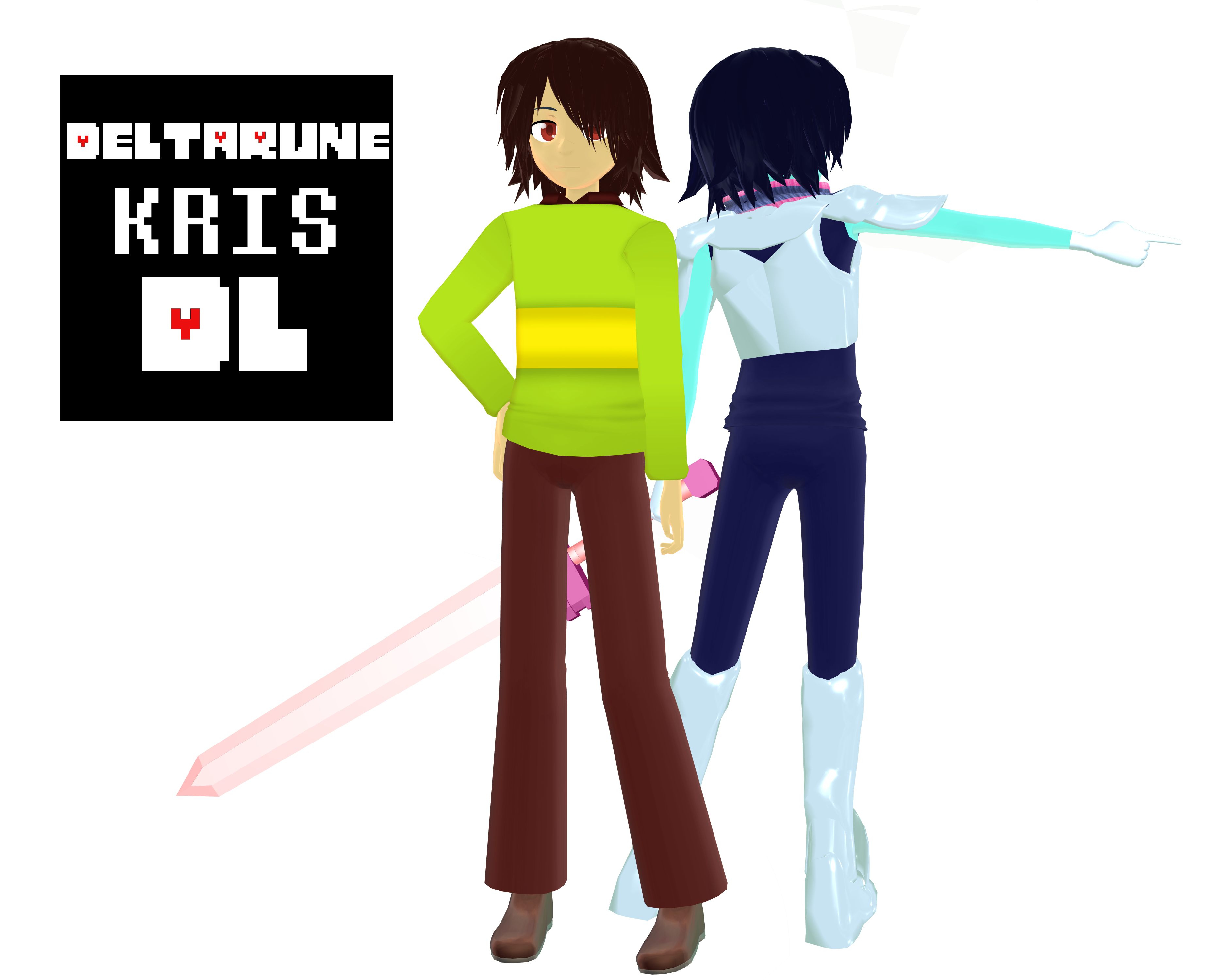 ~UT DR MMD: Kris DL - ANOTHER UPDATE!~ by The-Irish-Gal on DeviantArt