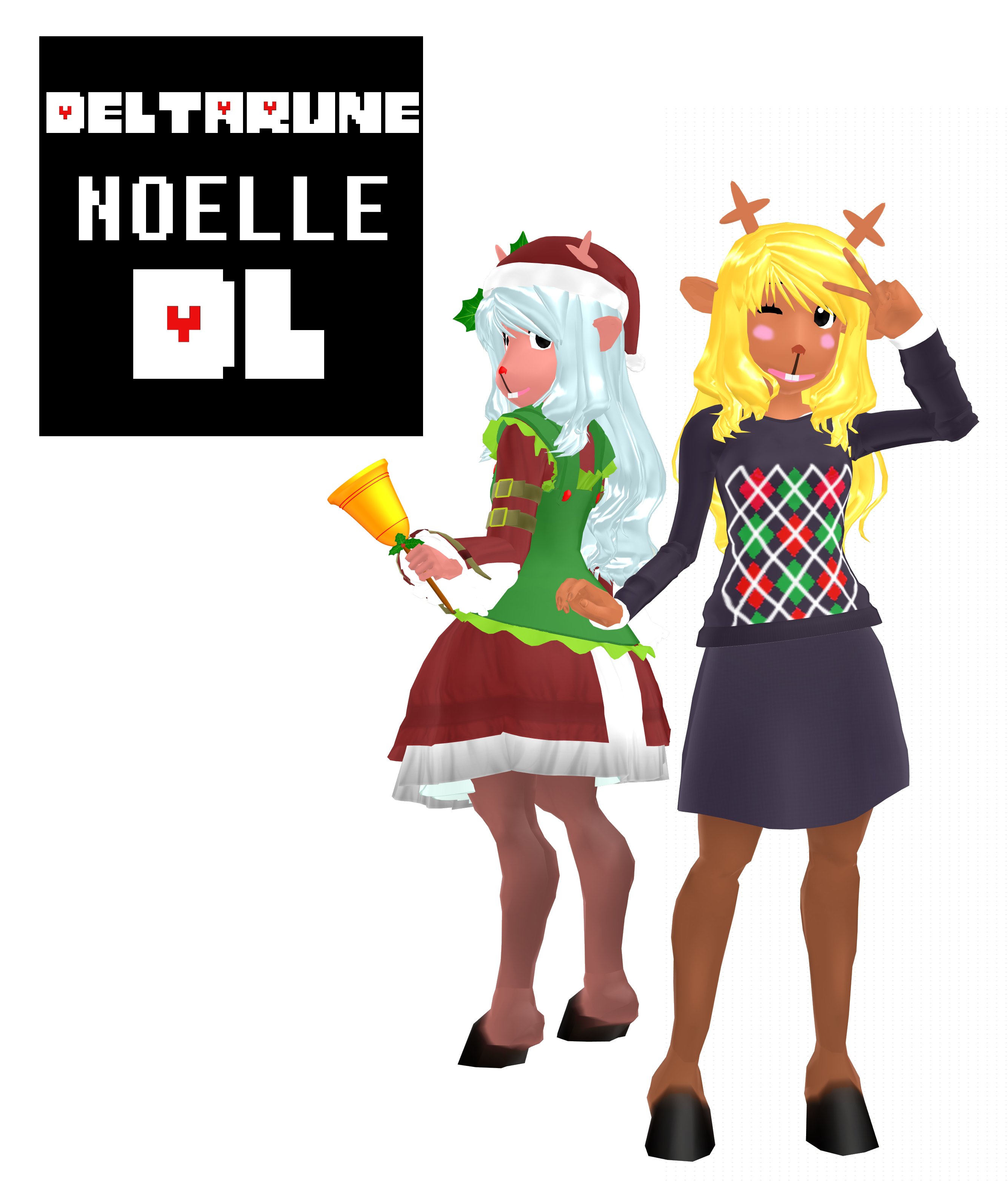 ~UT DR MMD: Noelle DL - Another Update!~ by The-Irish-Gal on DeviantArt