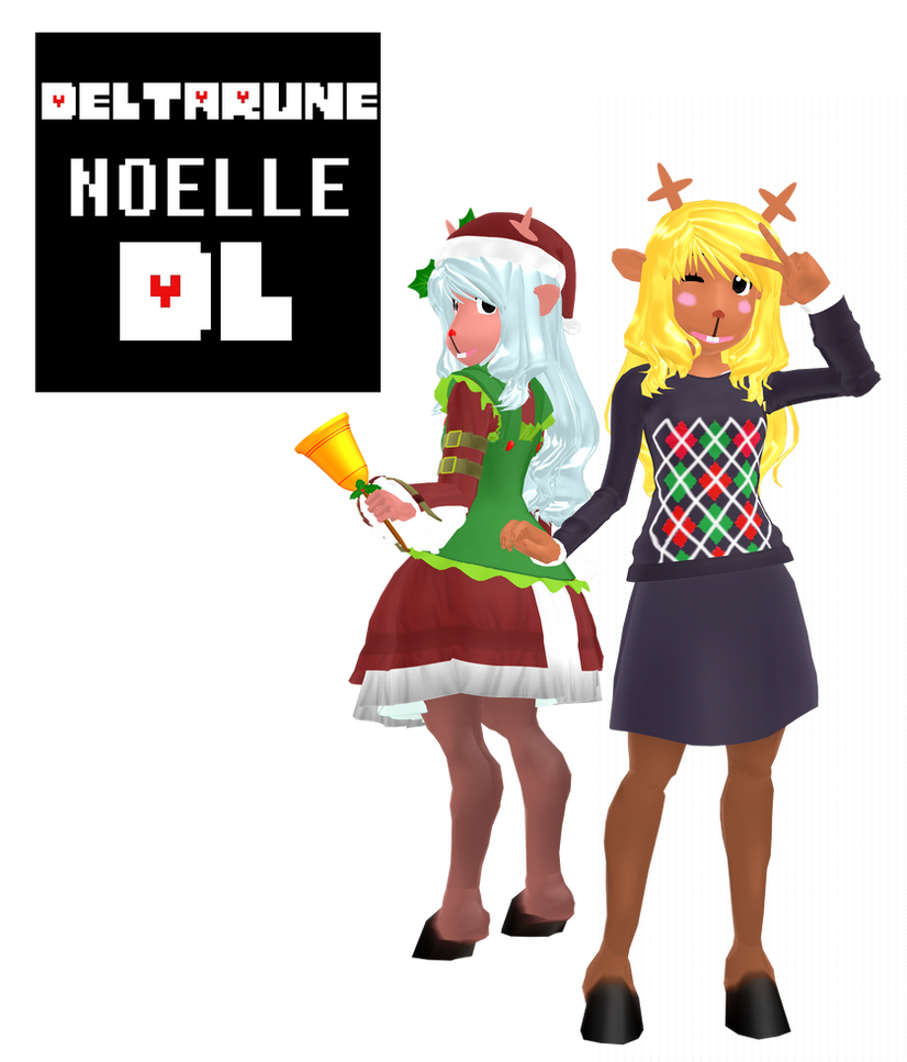 ~UT DR MMD: Noelle DL - Another Update!~ by The-Irish-Gal on DeviantArt
