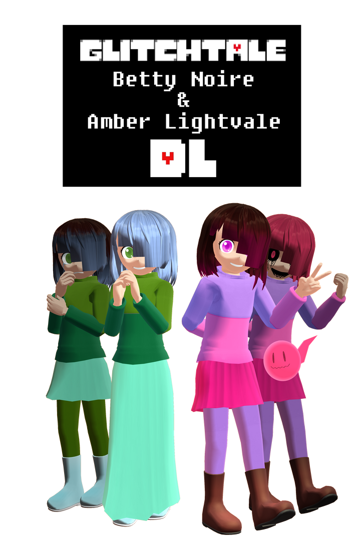 ~UT MMD: Betty Noire/Amber Lightvale DL~ by The-Irish-Gal on DeviantArt