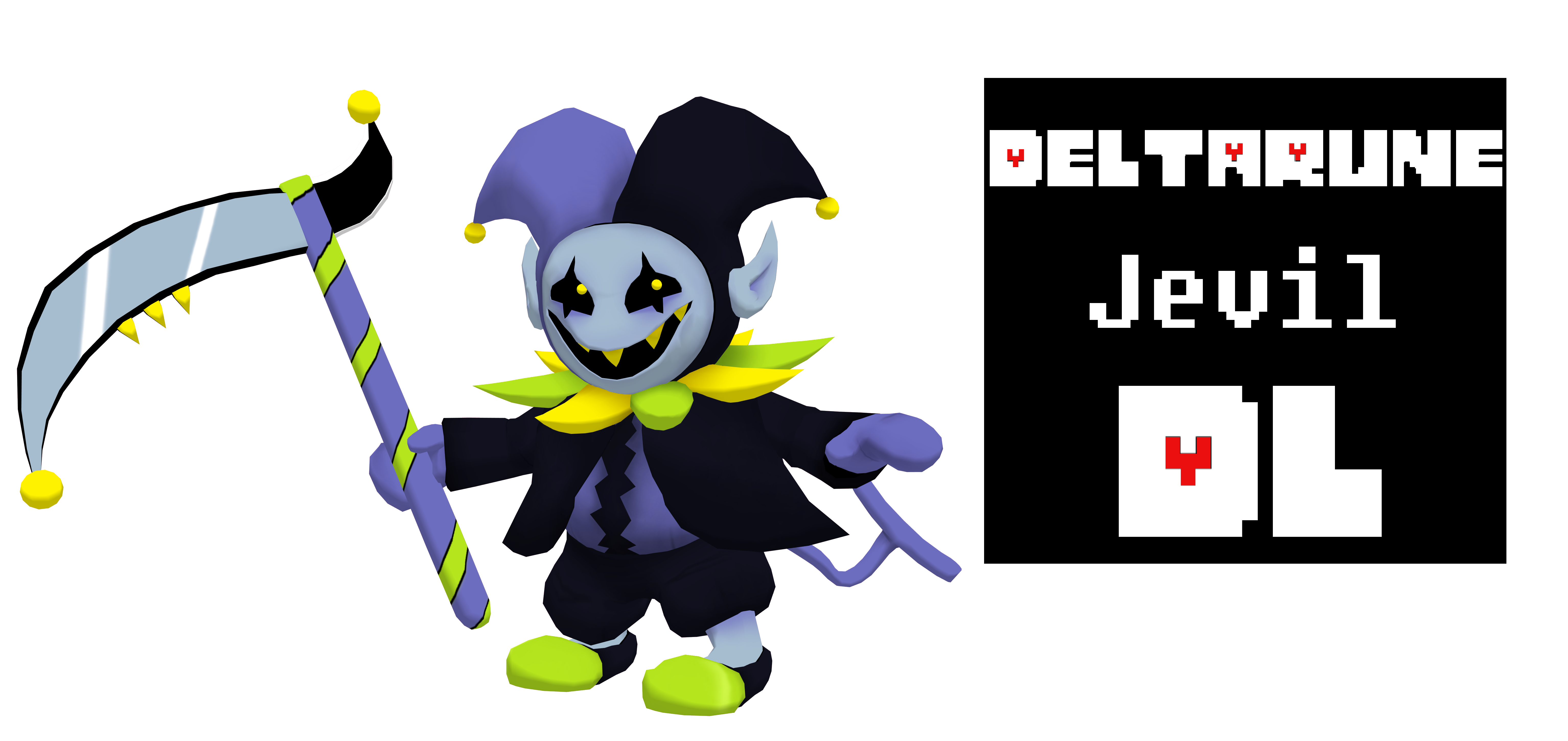 ~UT DR MMD: Jevil DL~ by The-Irish-Gal on DeviantArt