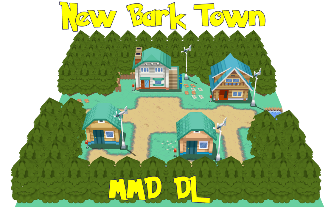 ~PKMN MMD: GSC HGSS New Bark Town DL~ by The-Irish-Gal on DeviantArt