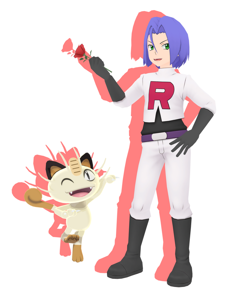 ~PKMN MMD: Team Rocket James DL~ by The-Irish-Gal on DeviantArt