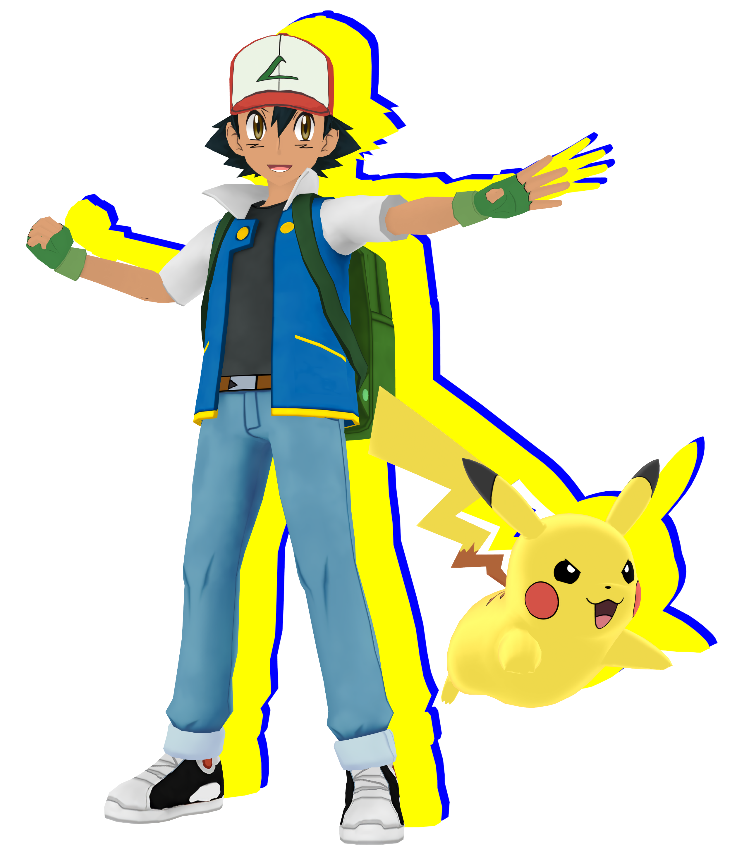 ~PKMN MMD: Ash Ketchum DL (Custom PKMN Masters)~ by The-Irish-Gal on DeviantArt