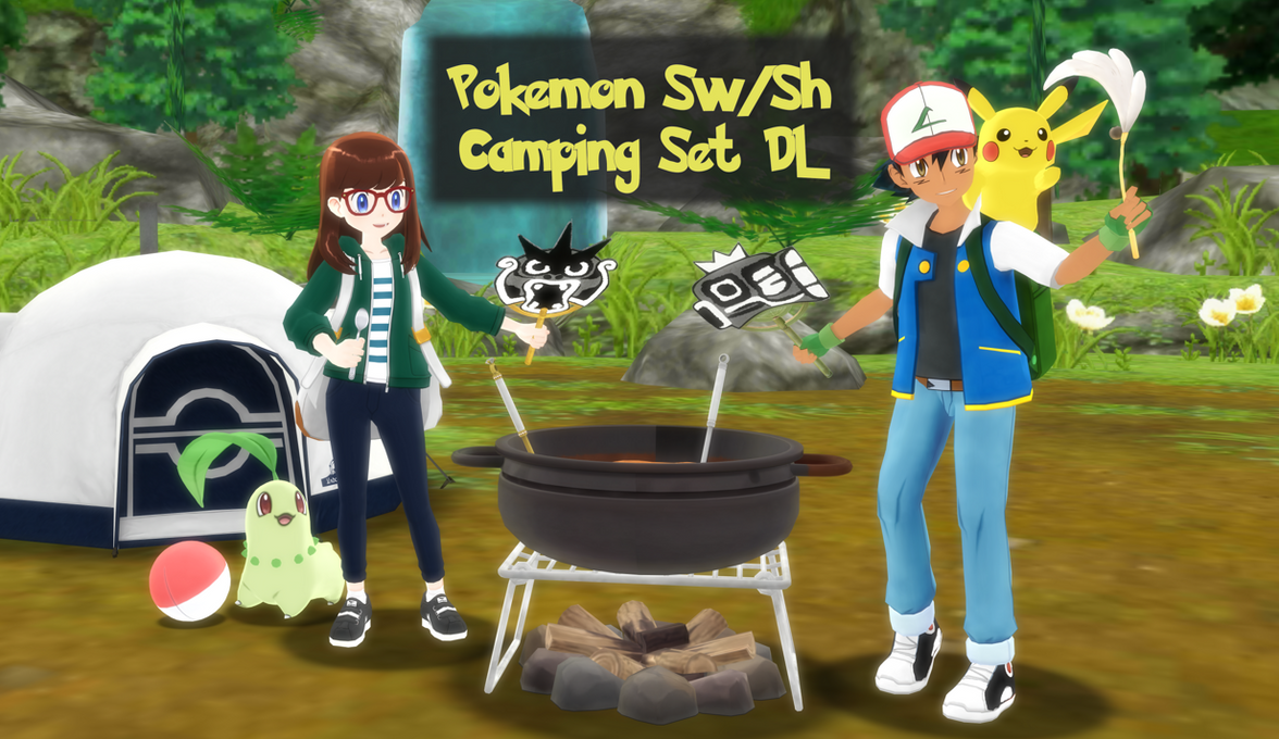 ~PKMN MMD: Camping Set DL~ by The-Irish-Gal on DeviantArt