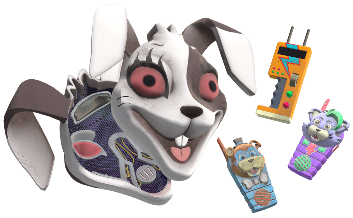 ~FNAF MMD - FNAF SB Item Pack 3~ by The-Irish-Gal on DeviantArt