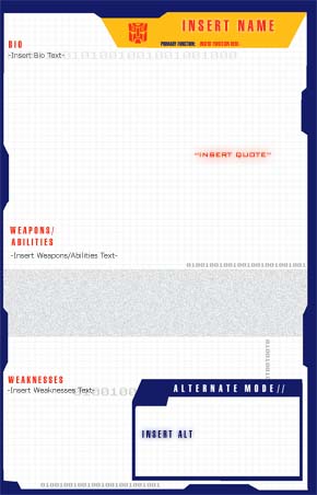 Autobot MTMTE Template PSD by Autobot-Windracer on DeviantArt