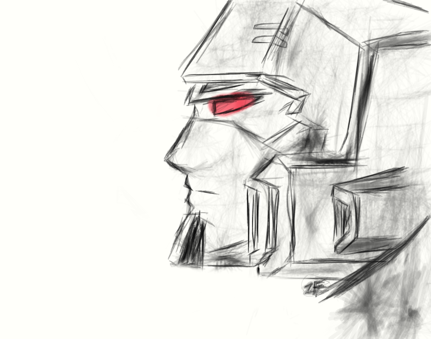 Megatron sketch, :MTMTE by ZoeFriesenMickey on DeviantArt