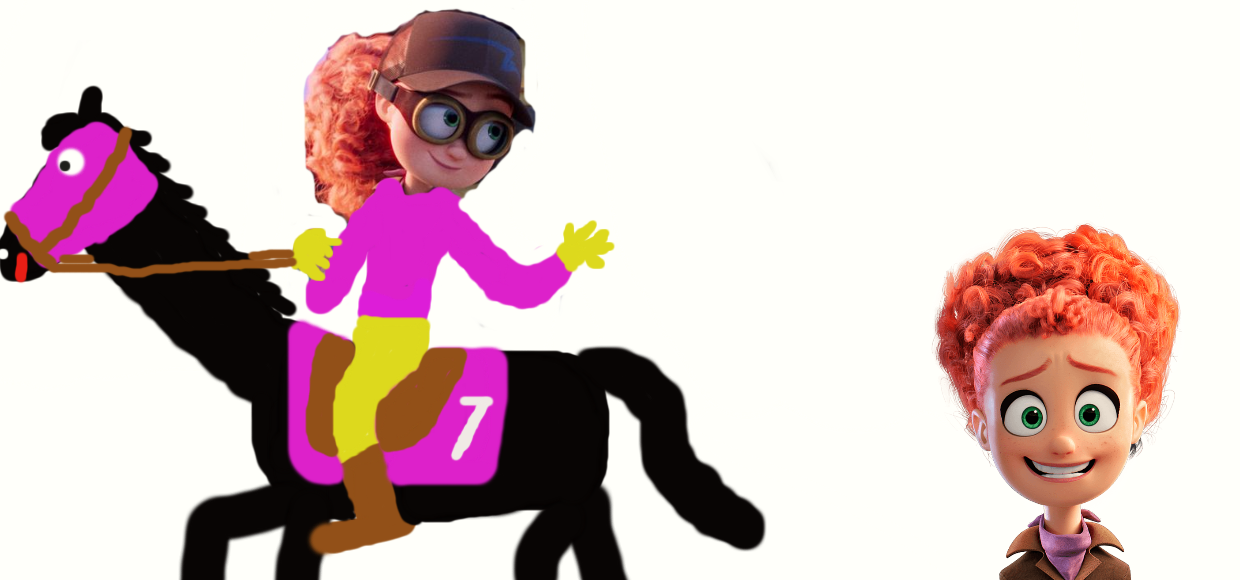 Tulip's Day at the Horse Track by jonstallion on DeviantArt