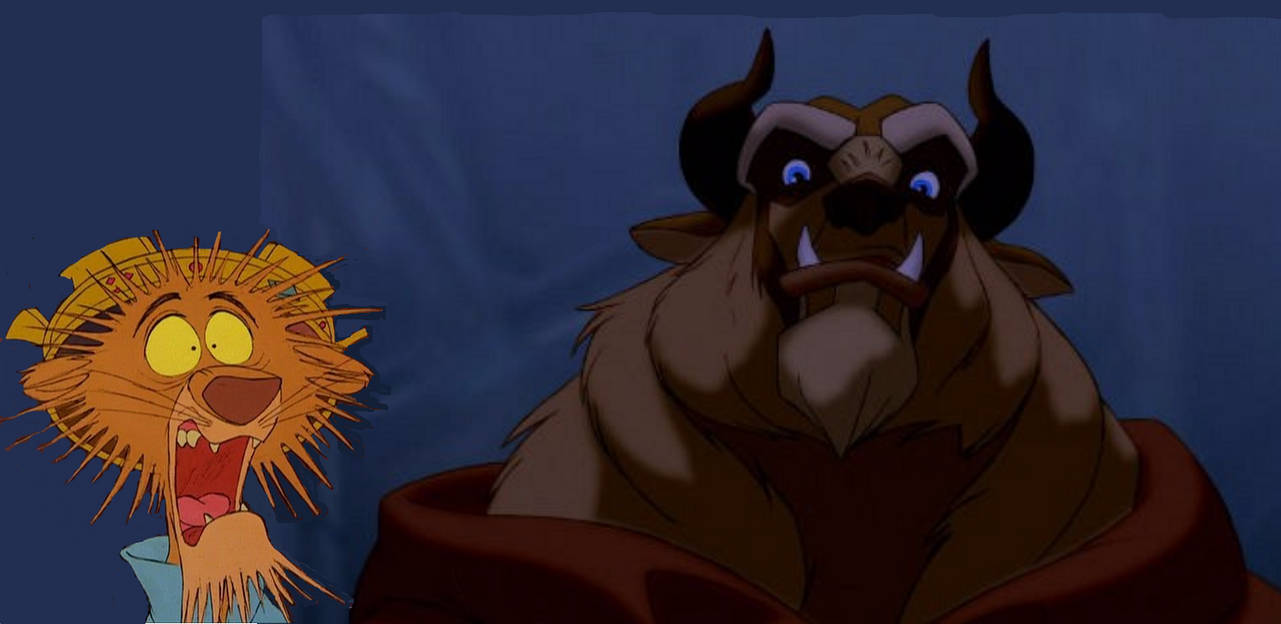 Prince John Scared of the Beast by jonstallion on DeviantArt