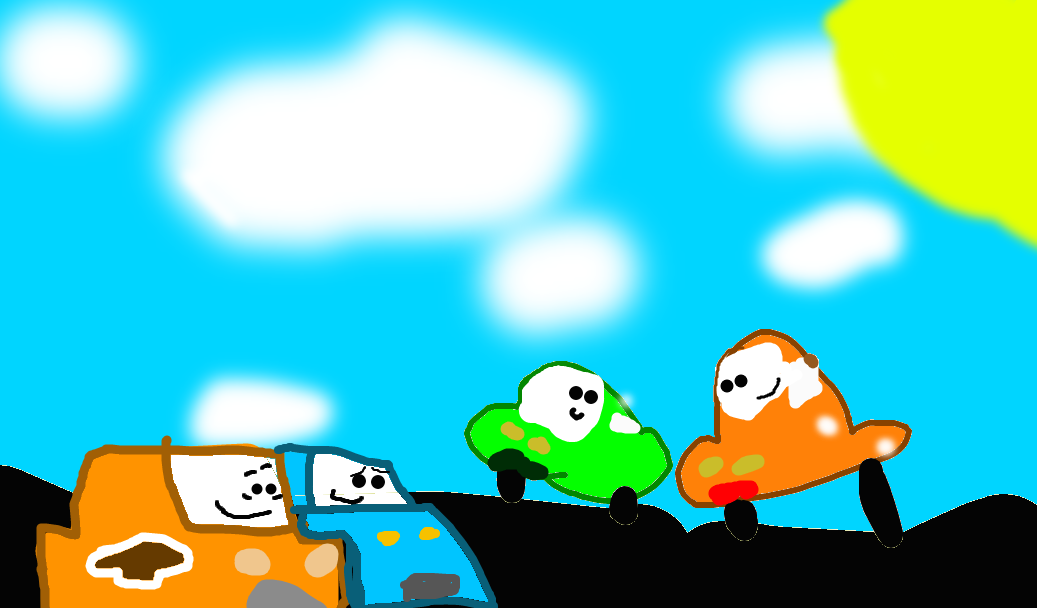 Cory Carson and Chrissy Carson racing by Pocoyo12981 on DeviantArt
