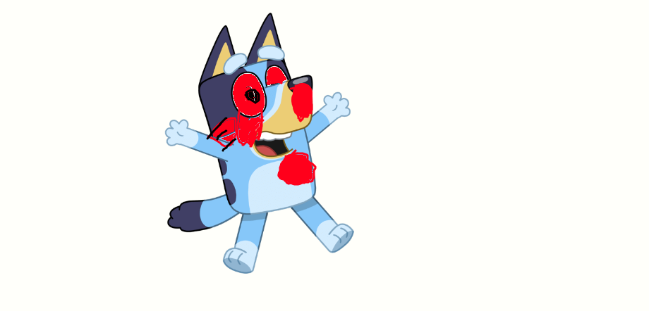 Bluey.exe by agostinaisthebest on DeviantArt