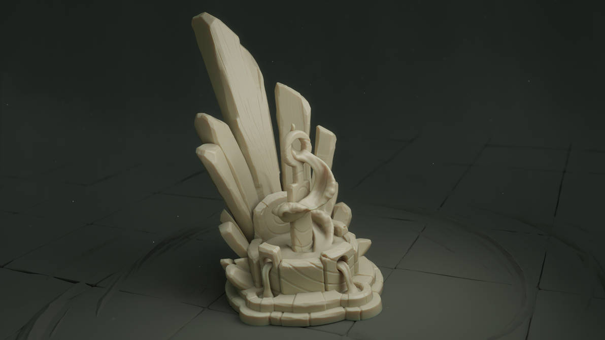 Altar 3d print by SlavaAxe3d on DeviantArt