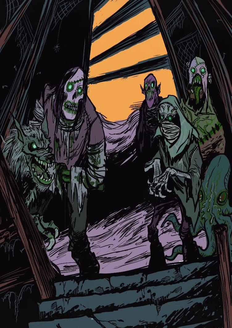 ART OF MONSTERS - THE GUEST by Hartman by sideshowmonkey on DeviantArt