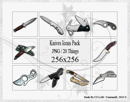 Knives Icons Pack by conzumir on DeviantArt