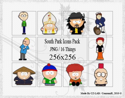 South Park Icons Pack by conzumir on DeviantArt