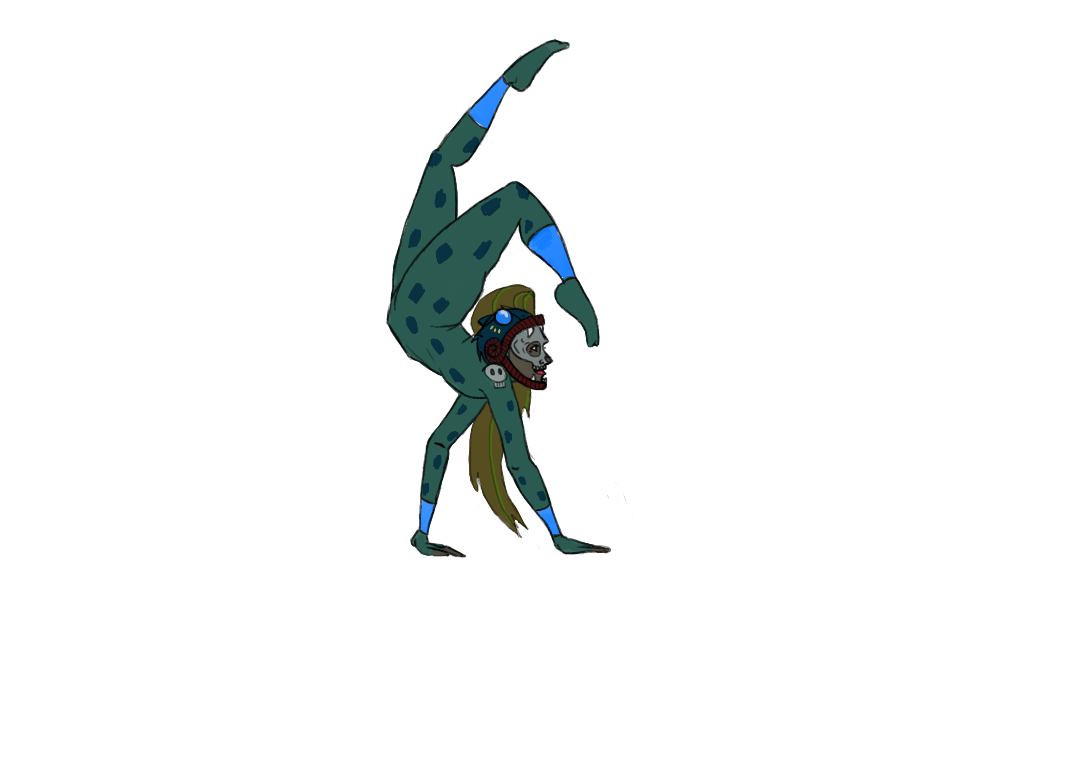 Ix Chel Walking Cycle Animation by katiediazz on DeviantArt