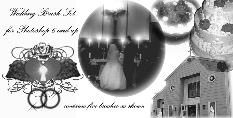 Wedding Photoshop Brush Set by alianora on DeviantArt