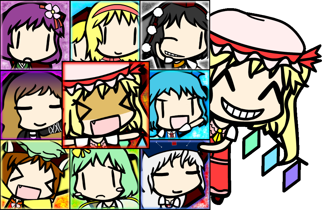 Walfas: Touhou Icons 1 by Zacklightstrike on DeviantArt