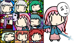 Walfas: Touhou Icons 1 by Zacklightstrike on DeviantArt