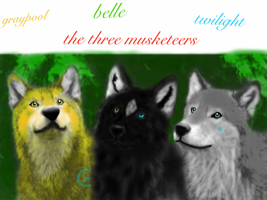 The three musketeers by Bountybreeder on DeviantArt