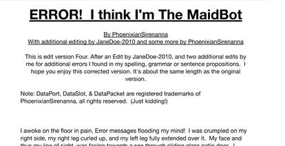 Explore the Best Maidbot Art | DeviantArt