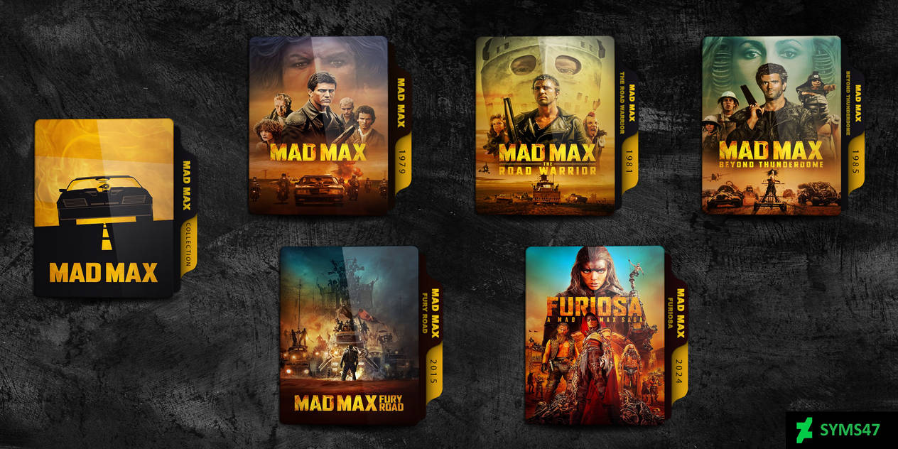 Mad Max Movie Collection Folder Icon by syms47 on DeviantArt