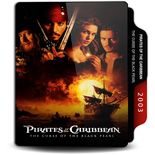 The Curse of the Black Pearl 2003 Folder Icon by syms47 on DeviantArt