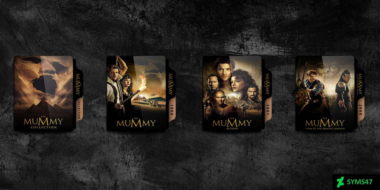 The Mummy Movie Collection Folder Icon Pack by syms47 on DeviantArt